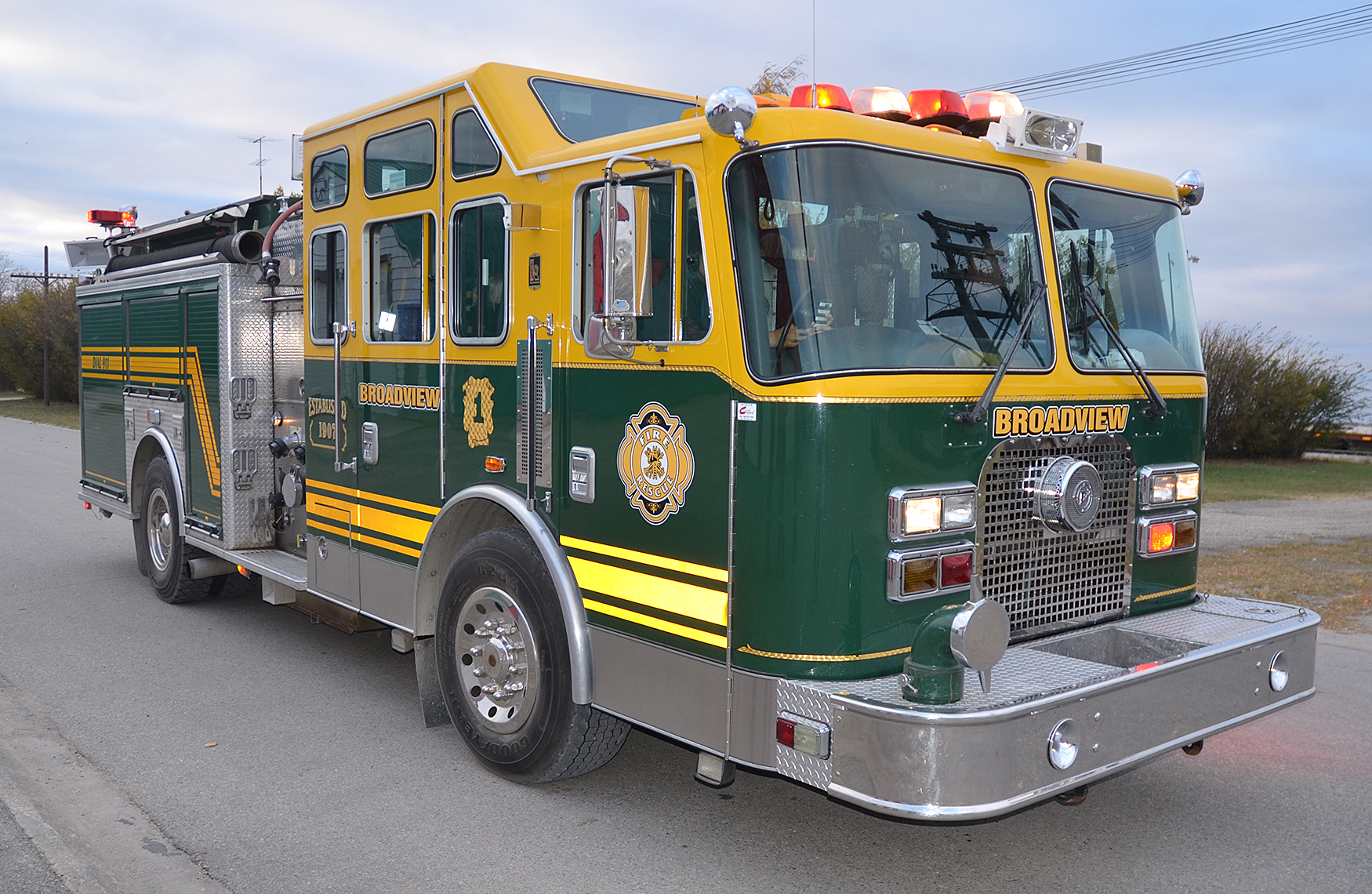 Broadview Fire Truck - Grasslands News