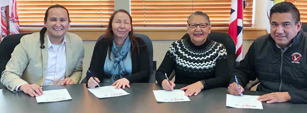 Four local First Nations sign agreement - Grasslands News